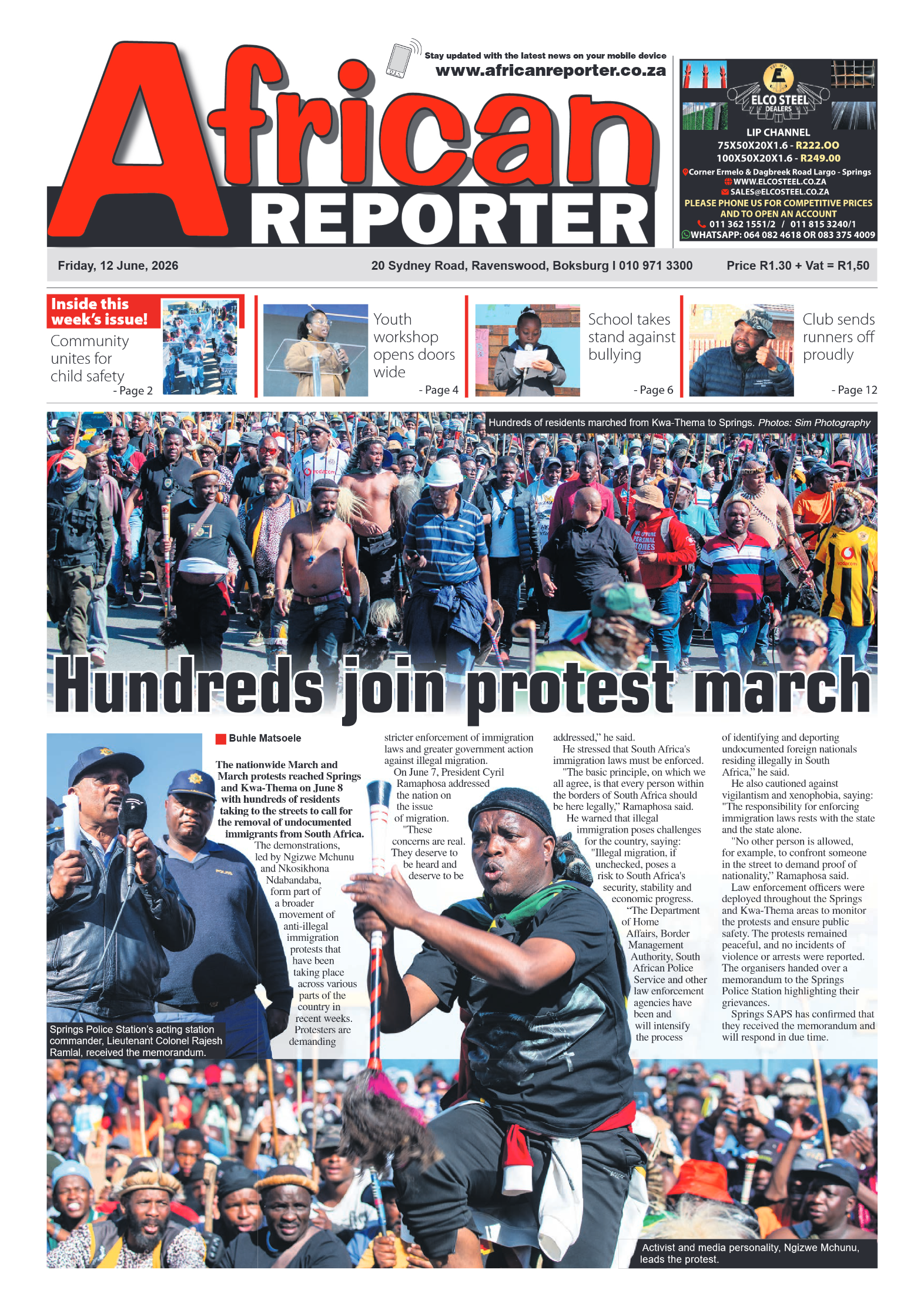 African Reporter 12 June 2026 | African Reporter